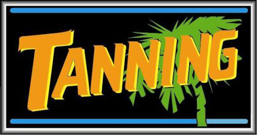 Cool Tanning Sign