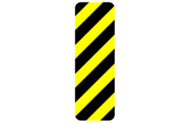 Hazard Marker Left - Signs by Web