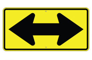 Large Double Arrow - Signs by Web